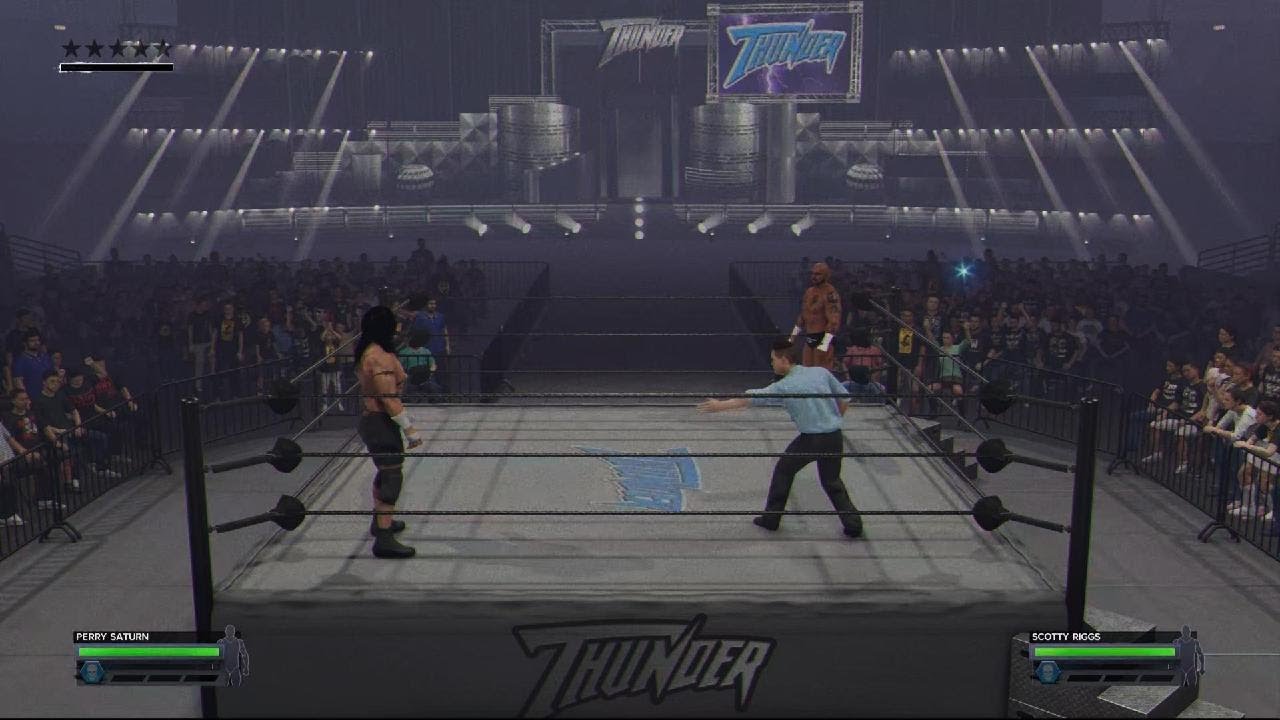 WWE 2K24_WCW Thunder: Saturn v Riggs - YouTube