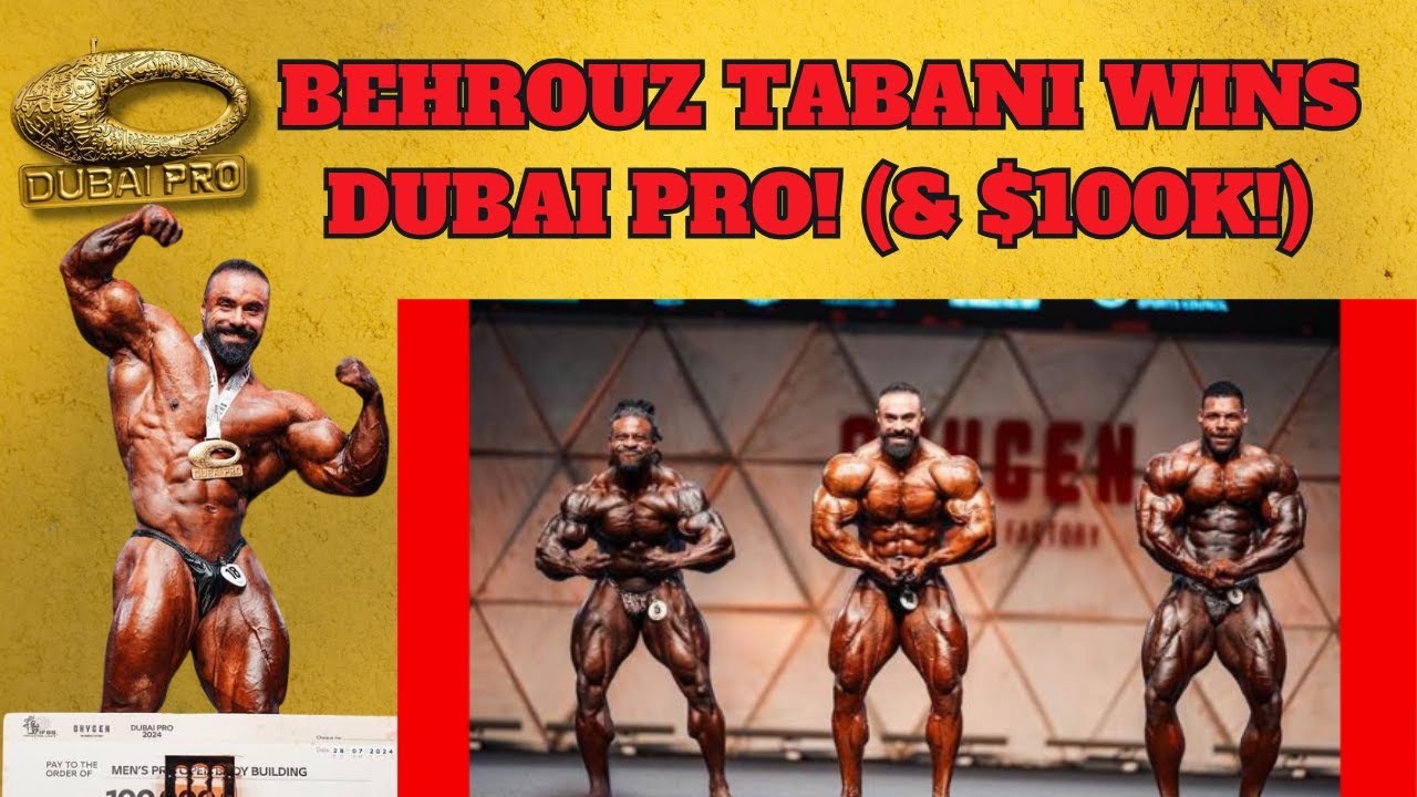 Behrouz Tabani wins Dubai Pro! LIVE footage review - YouTube
