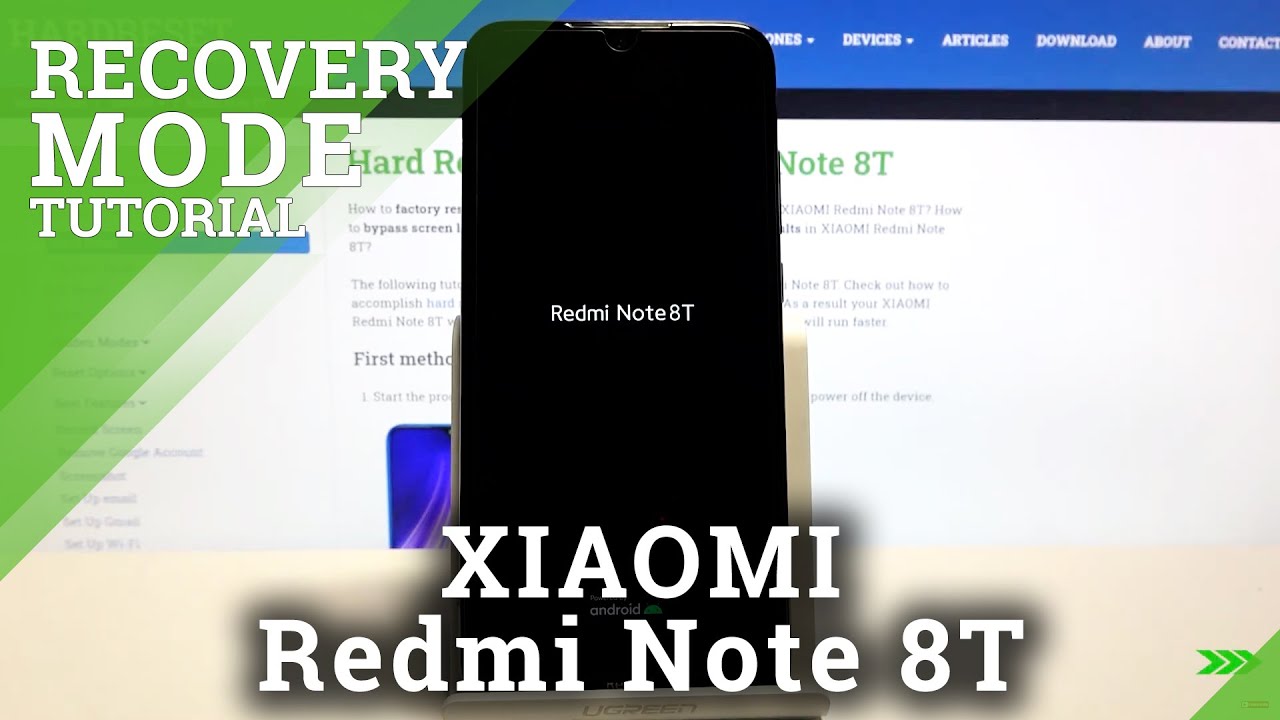 Recovery Mode in XIAOMI Redmi Note 8T – How to Enable Recovery Features ...