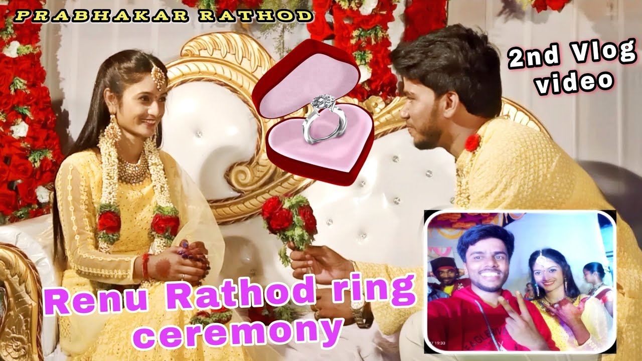 Renu rathod ring ceremony || 2nd vlog video || #renurathod #banjara ...