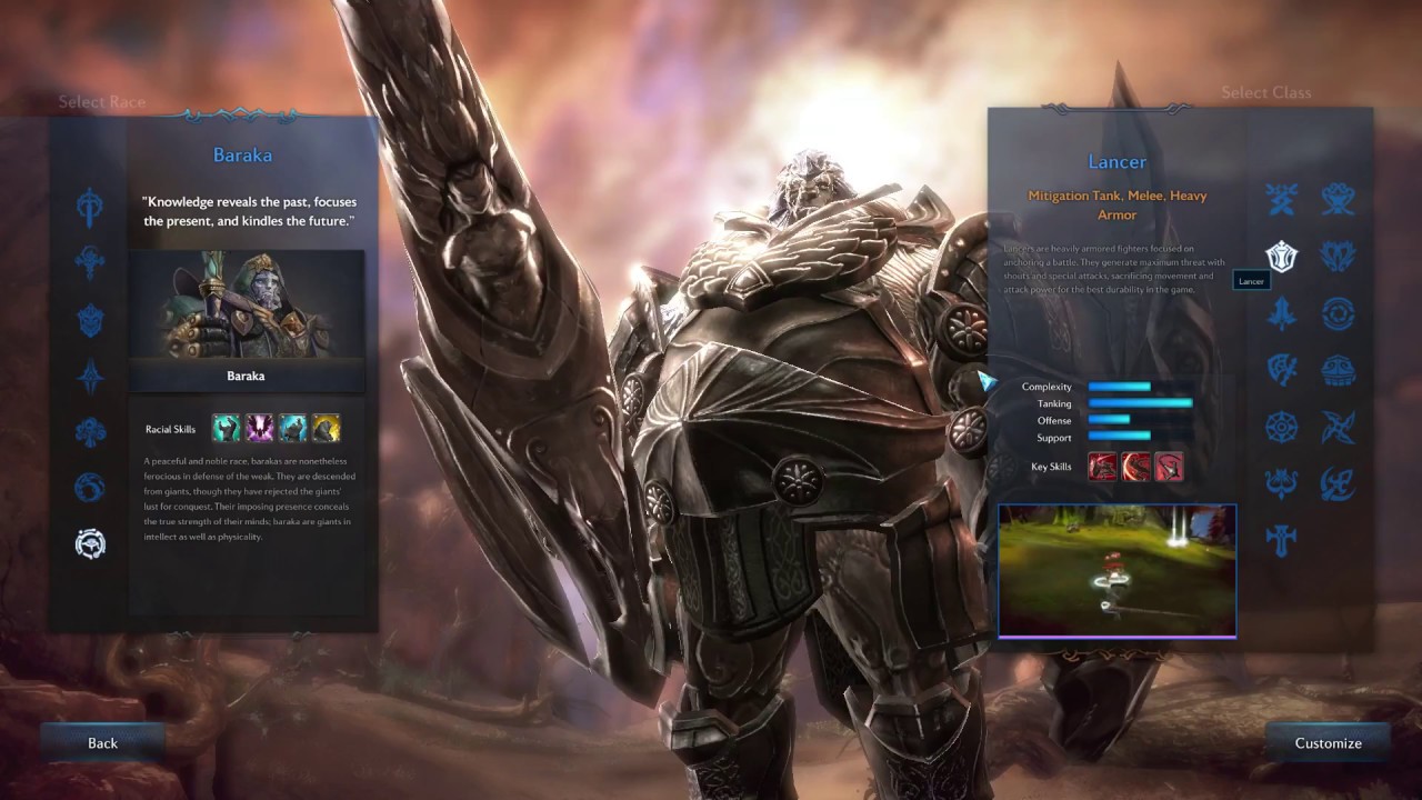 TERA (free to play mmorpg) All character look, how does medium graphics ...