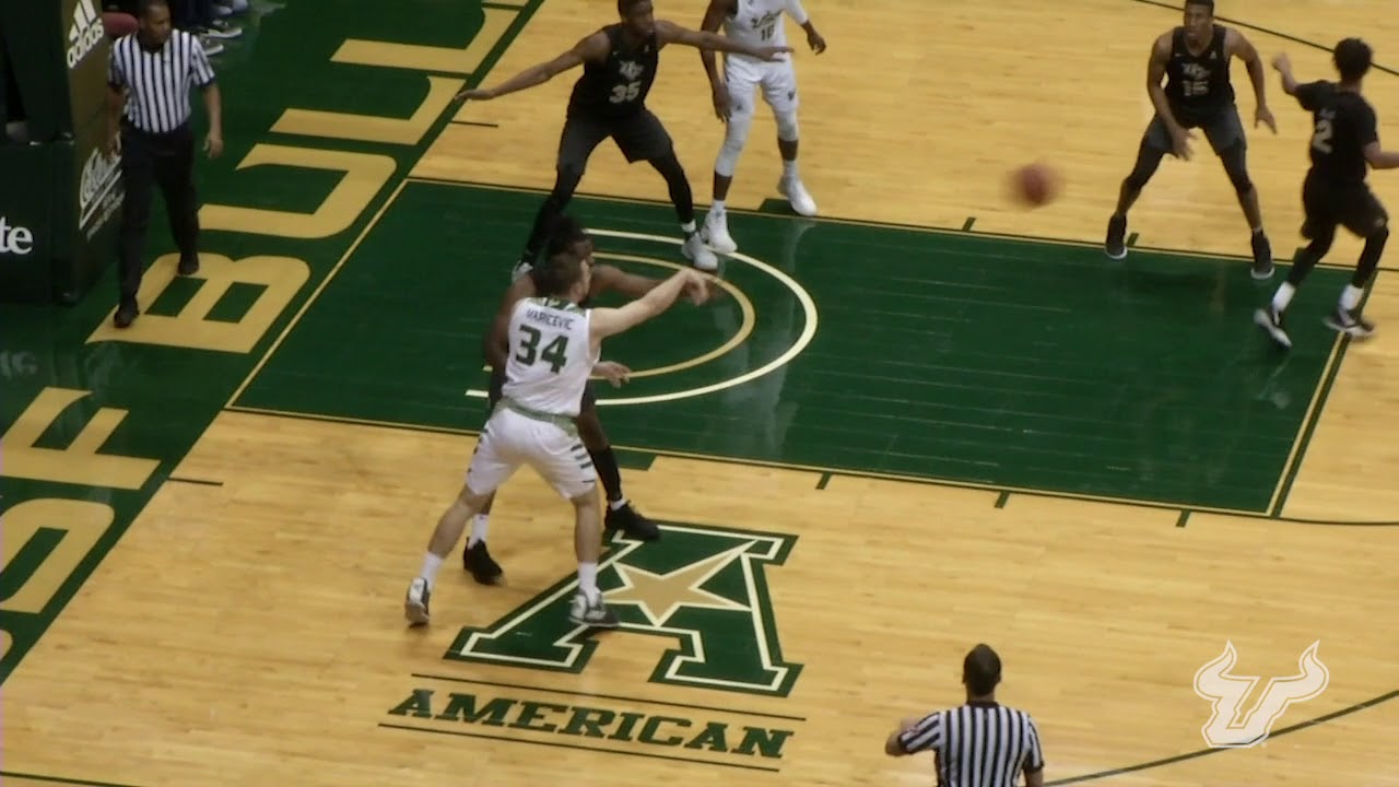 USF Men's Basketball: USF vs UCF Highlights - YouTube