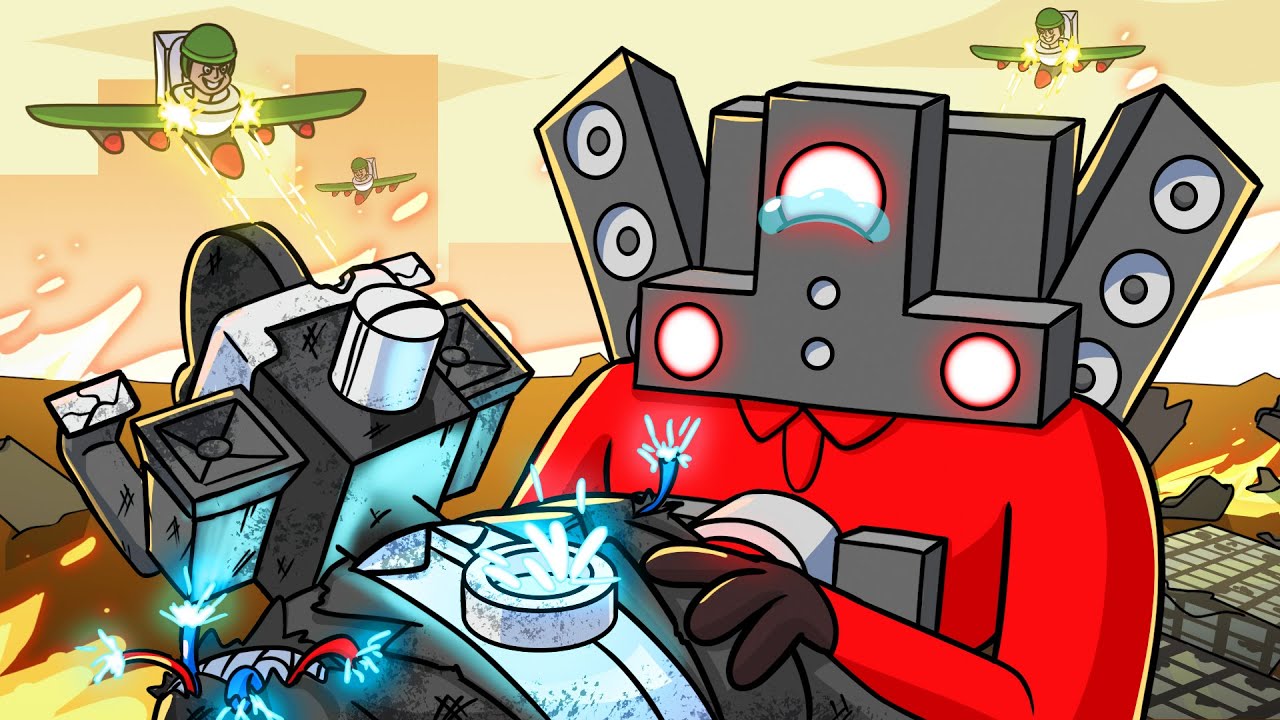 TITAN CAMERAMAN's SACRIFICE... (Cartoon Animation) - YouTube