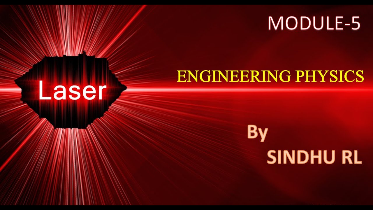 LASER - KTU B-tech Engineering Physics-B - YouTube