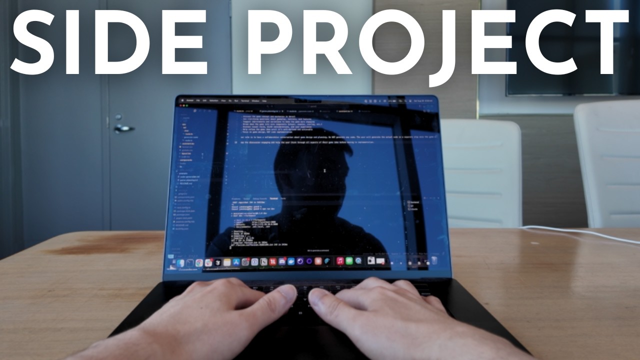 A *Realistic* Coding Vlog | New Side Project, Building with v0 - YouTube