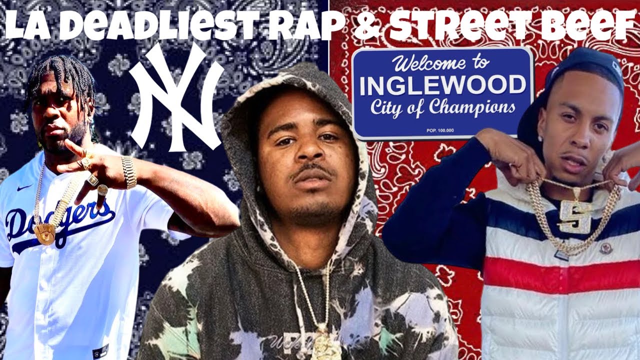 Inglewood Bloods VS Crips & The Stinc Team War Leads To Rap Beef ...