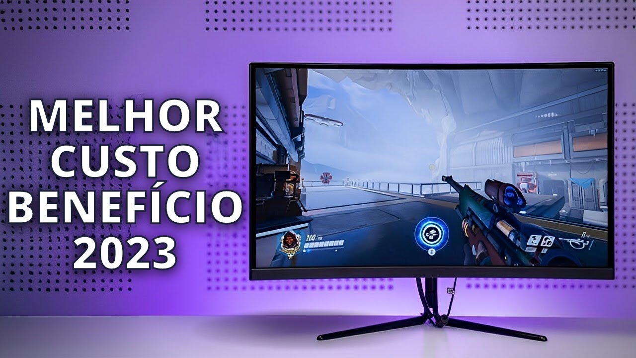 Melhor MONITOR Custo BENEFÍCIO de 2023 (REVIEW) - YouTube