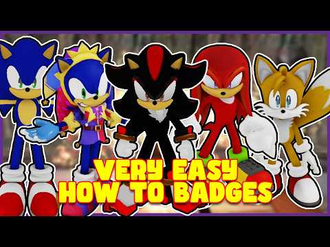 How to Get All 7 Mystery Badges in Sonic Universe RP - ROBLOX