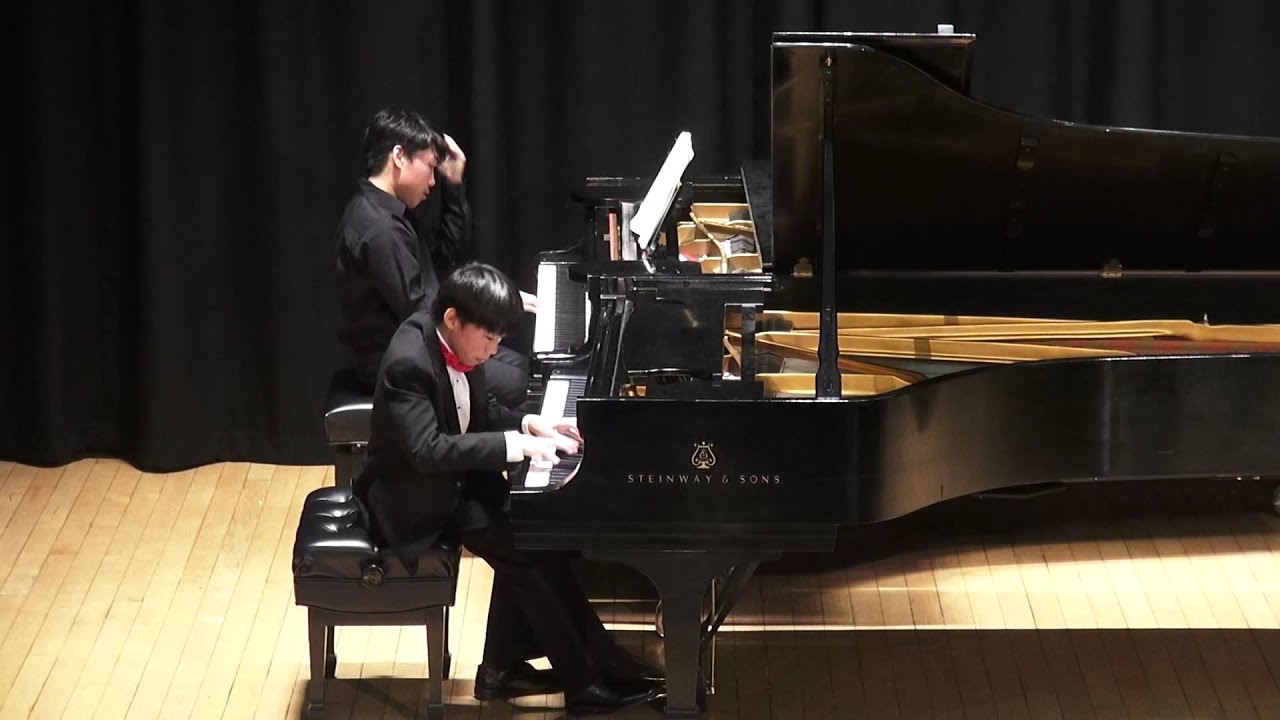 Andrew Li wins 2014 NEC Pre School Concerto Competition - YouTube