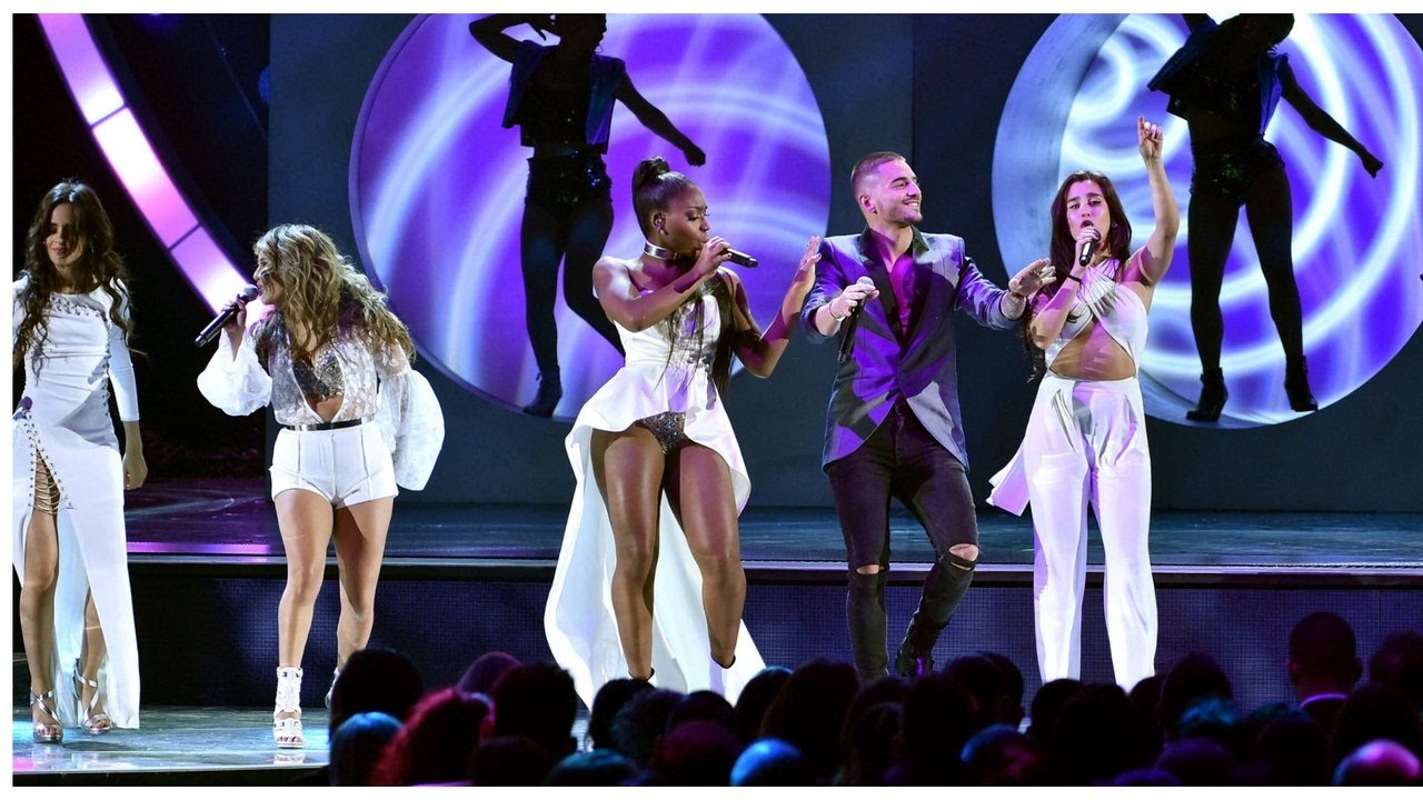 Maluma - Sin Contrato (LIVE) Ft. Fifth Harmony / Latin Grammy 2015 ...