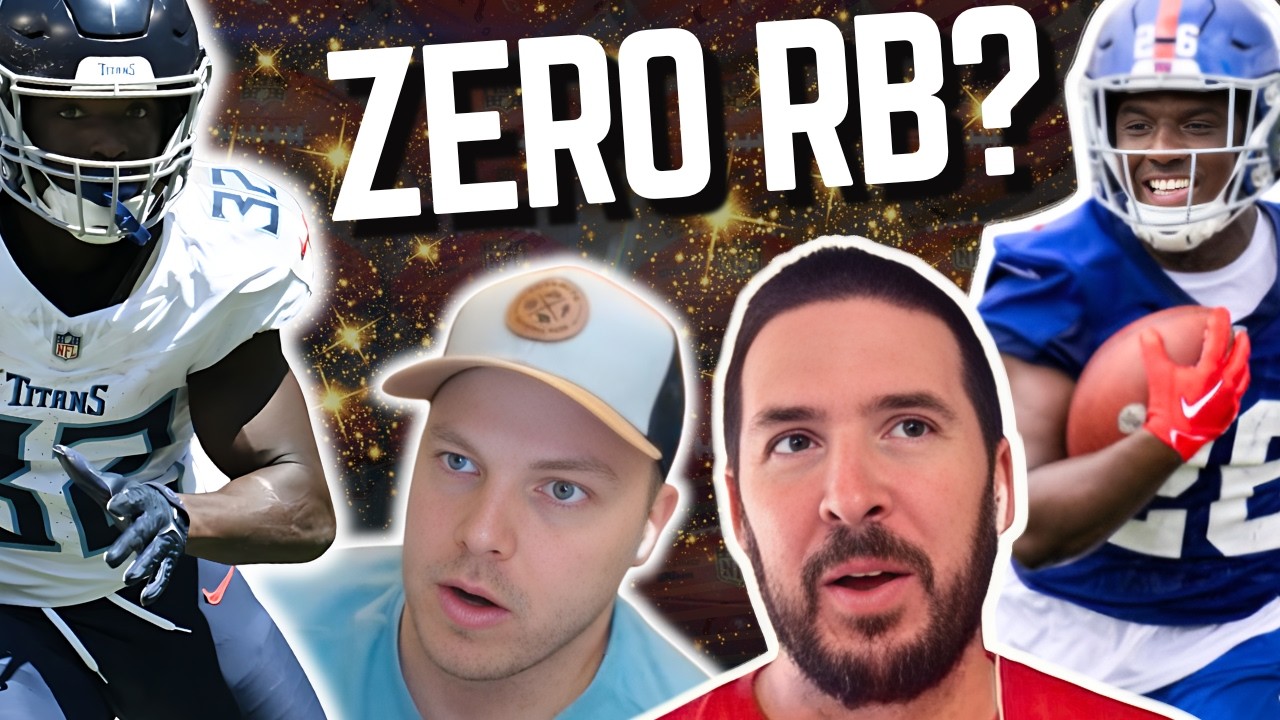 The 2 Best Zero RB Options Could Be Players We're Fading - YouTube