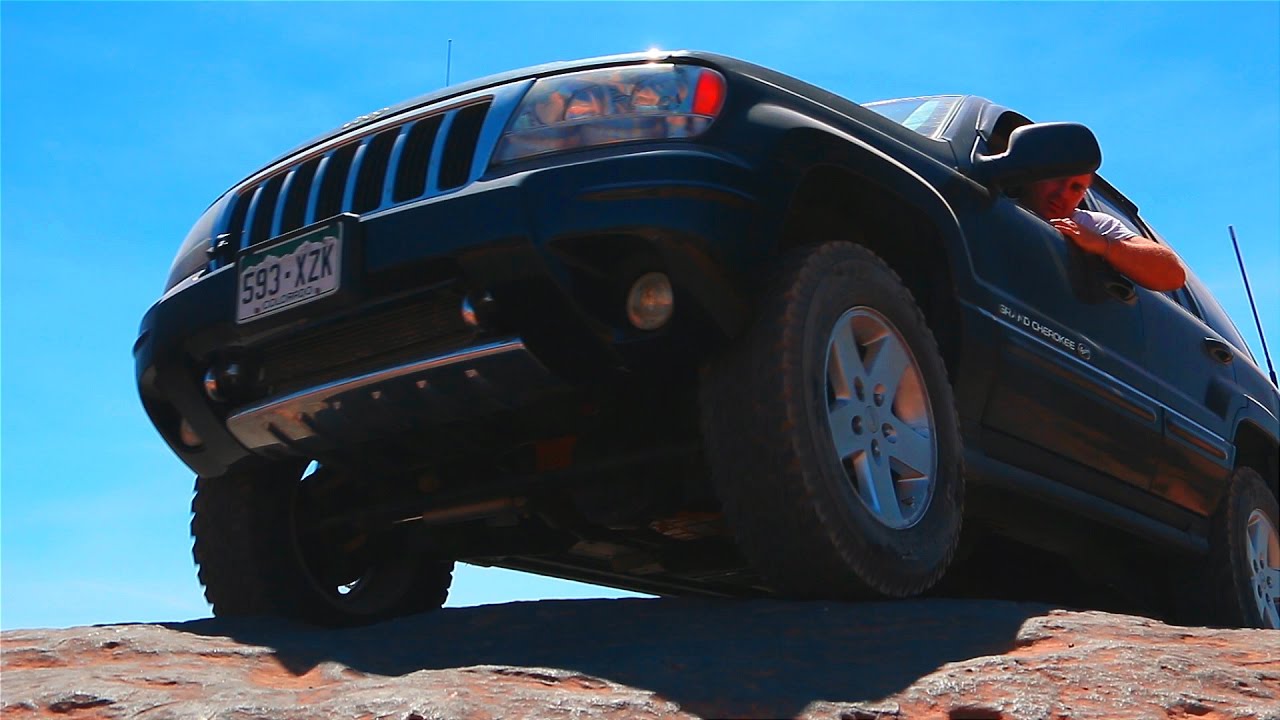 Rockin' the Overland: Grand Cherokee in Moab - YouTube