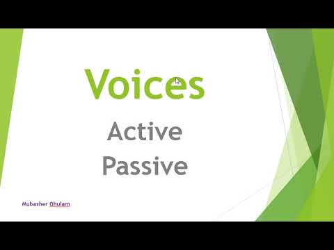 Rules for changing Voices. How to convert Active voice into passive ...