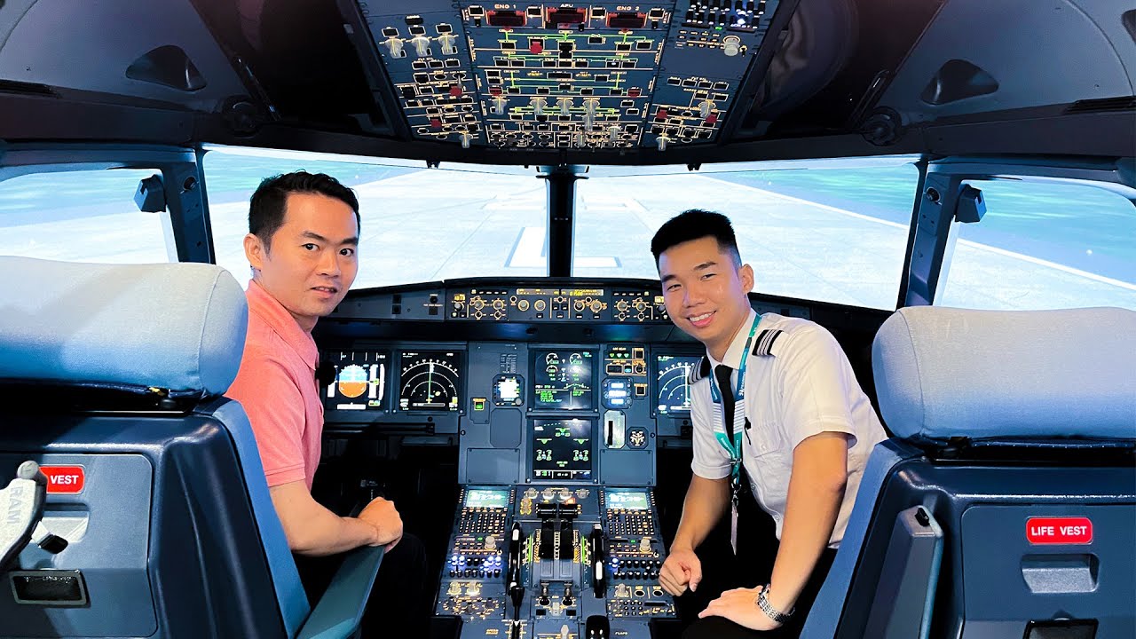Trailer review cảm giác lái AIRBUS A320 - YouTube