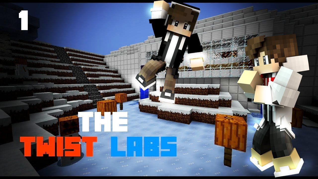 Minecraft Map Map THE TWIST LABS EP:1 การผจญภัยของ 2 พี่น้องสมองกรวง ...