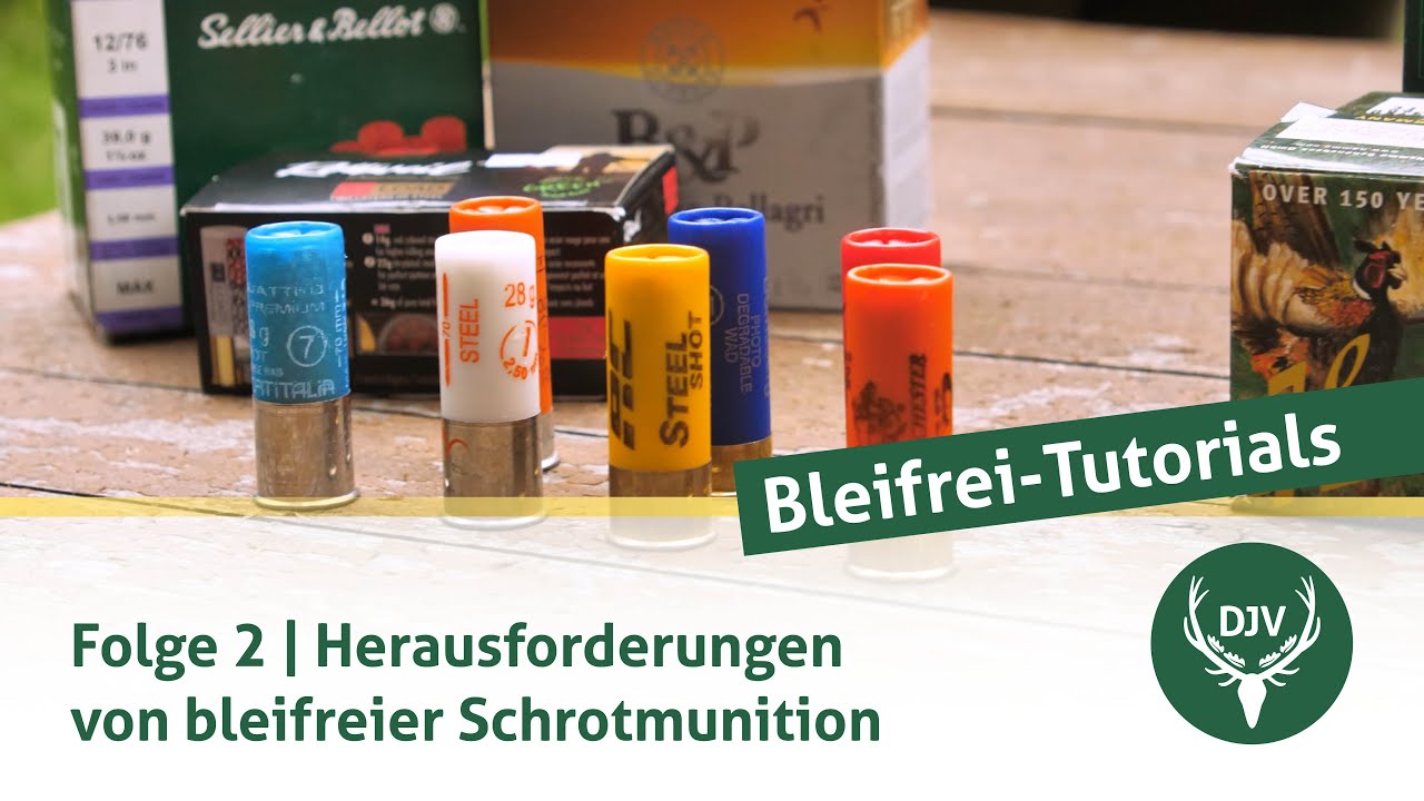 Bleifrei Tutorials | Herausforderungen von bleifreier Schrotmunition - YouTube
