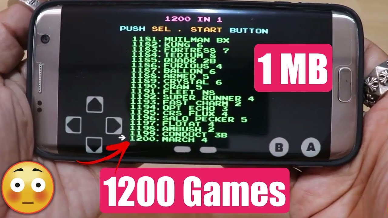 [1MB] download 1200 games for android 2022 |ایک MB میں 1200 گیم - YouTube