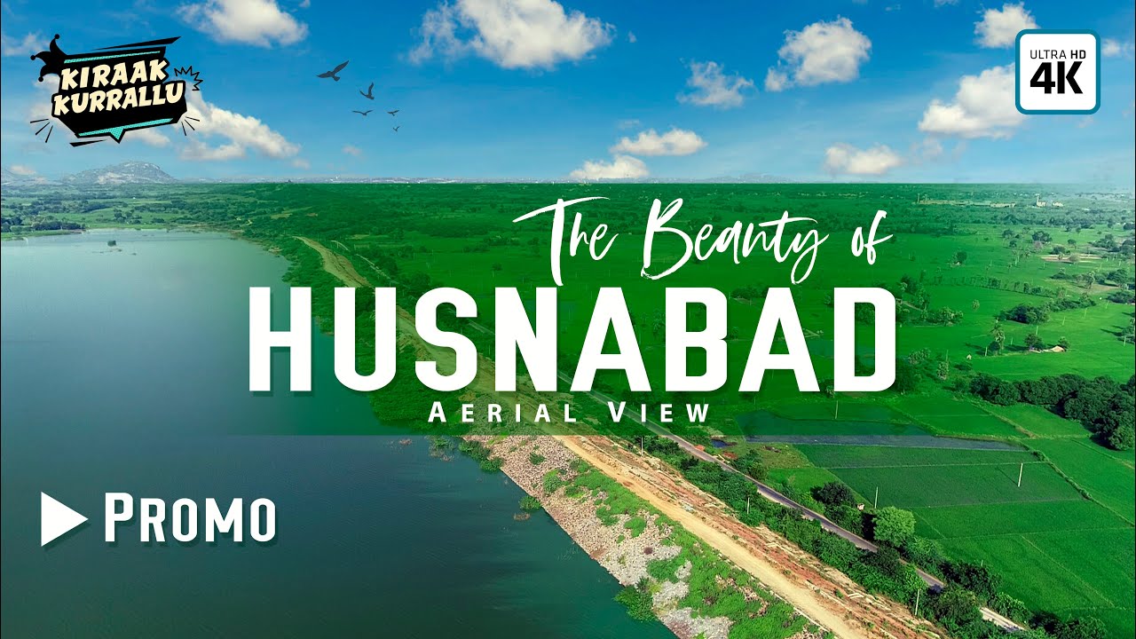 The Beauty of Husnabad || Amazing Aerial View of Husnabad (4K) || Promo ...