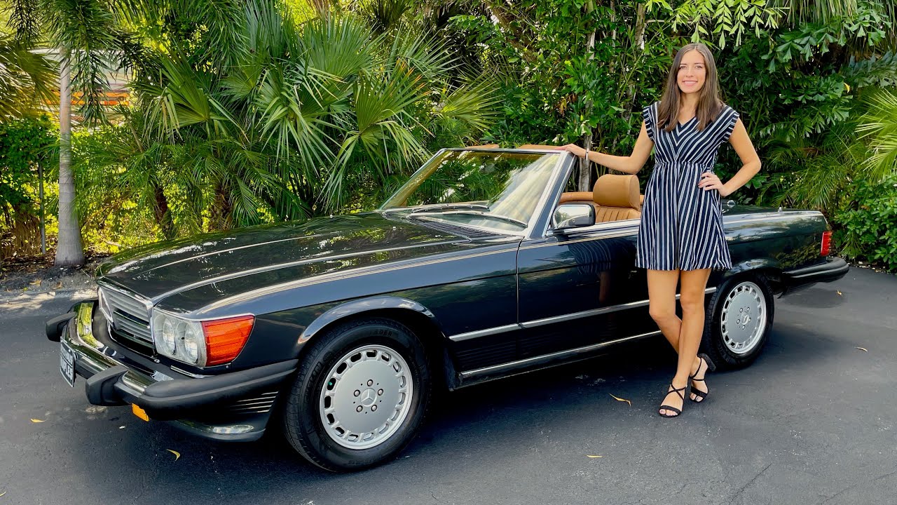 1989 Mercedes-Benz 560 SL - Original Becker Grand Prix Radio, Cold Air ...
