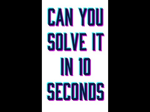 Test Your Brain: 10 Second Riddle Challenge - YouTube