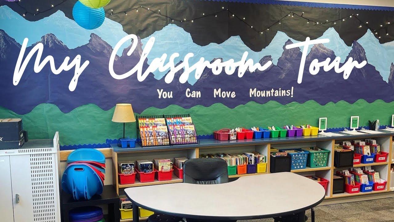 MY CLASSROOM TOUR 2022 // 🏔Mountain Theme🌲 - YouTube