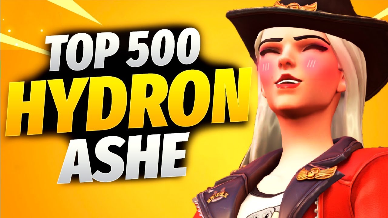 Hydron plays as Ashe like a God! [Overwatch 2 Season 19 Top 500] - YouTube
