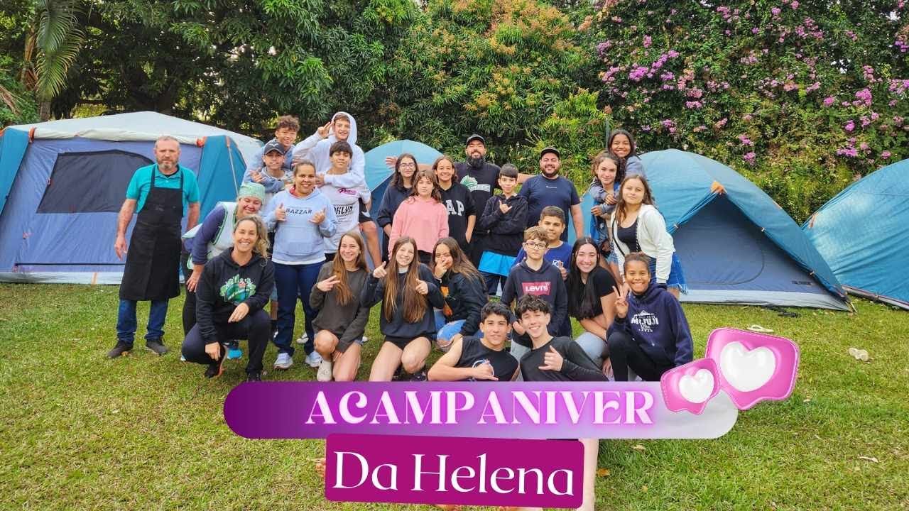 AcampaNiver Helena 12 anos - YouTube