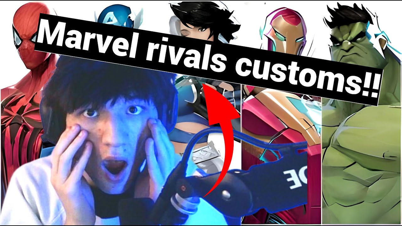 I love marvel rivals! #customsguy - YouTube