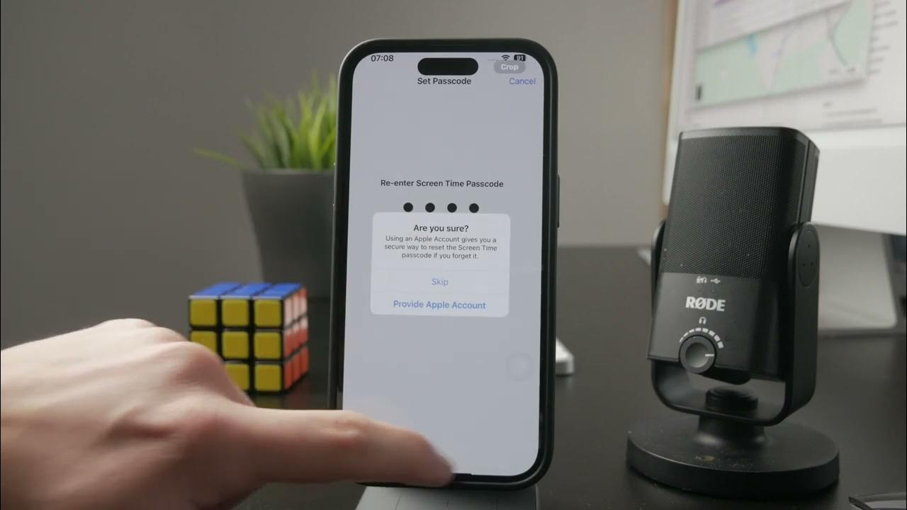 How to Find Out Screen Time Passcode on iPhone (explained) - YouTube