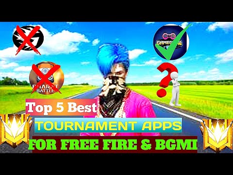 Top 5 Best Apps For Free Fire ESports Tournament | Best App for ff solo ...