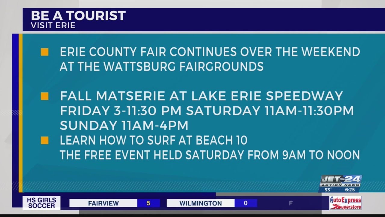 Be a Tourist: Events around town September 1-3 - YouTube
