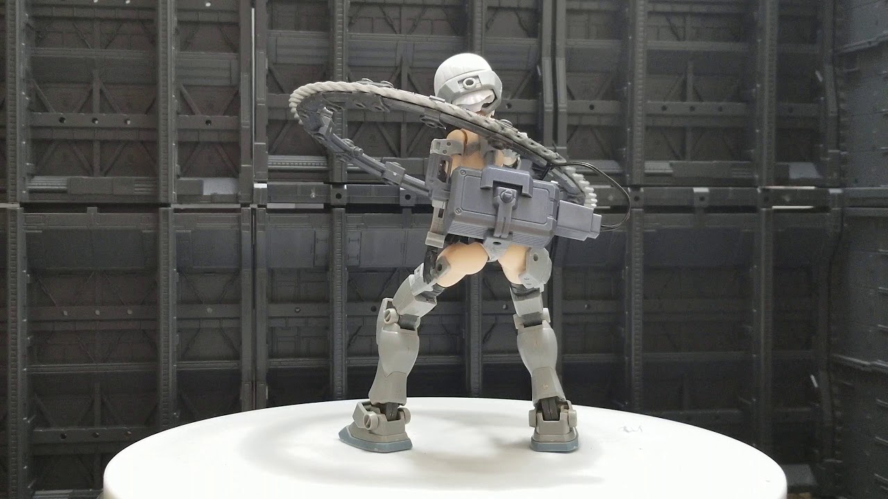 Frame arm girl and msg grind circle - YouTube