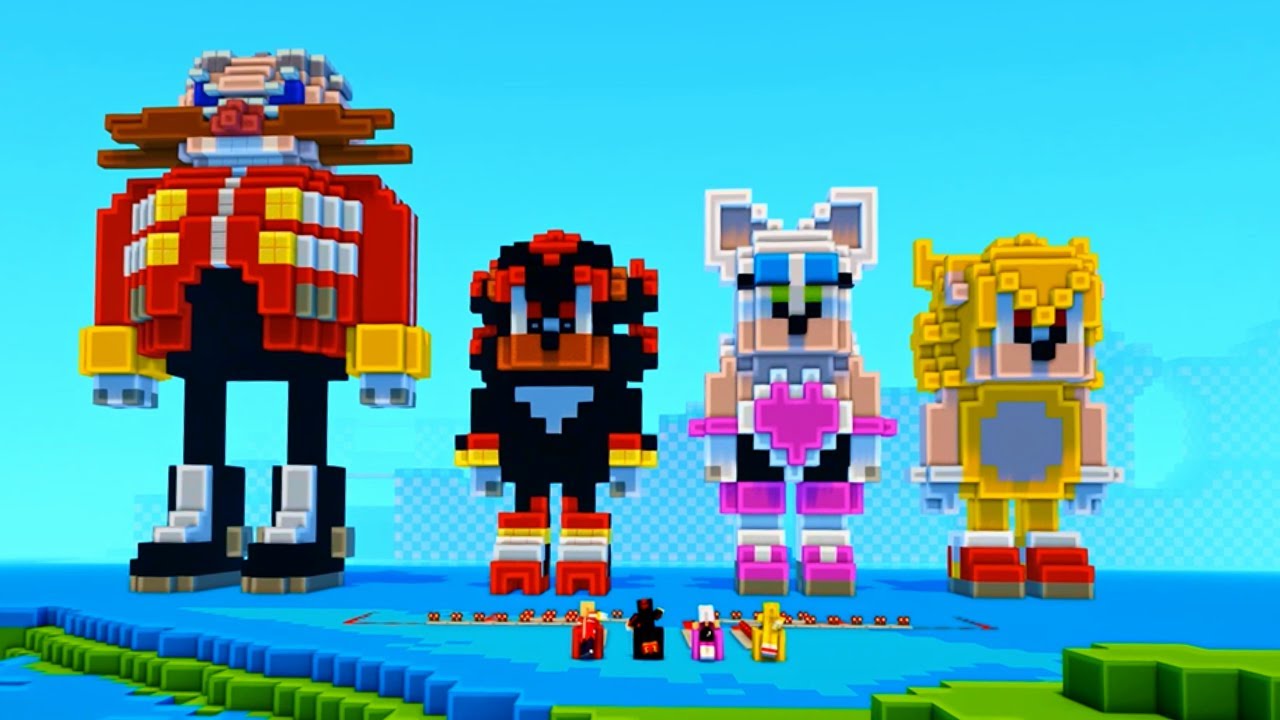 Minecraft Building Sounds SONIC! (PART 2) #shorts - YouTube