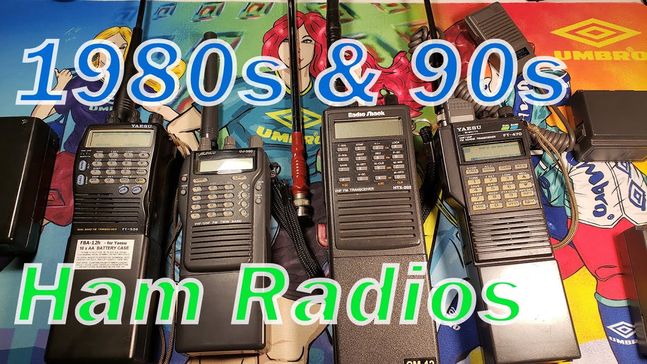 80s and 90s Ham Radios - YouTube