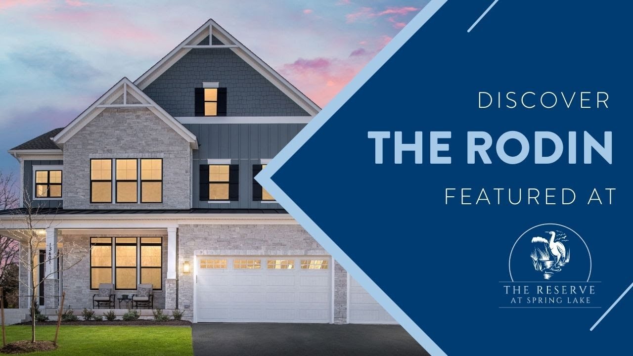 Home tour of the 'Rodin' at The Reserve at Spring Lake - YouTube