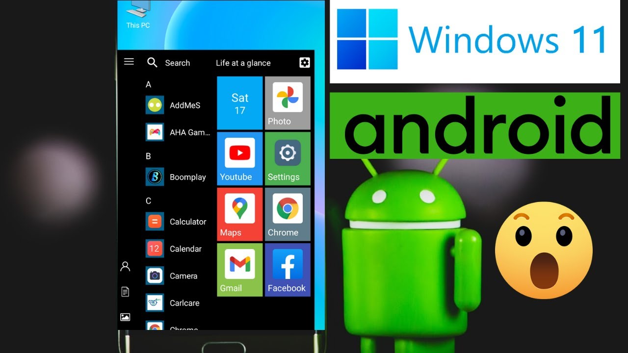 Windows 11 on Android: Unlocking the Next Level - YouTube