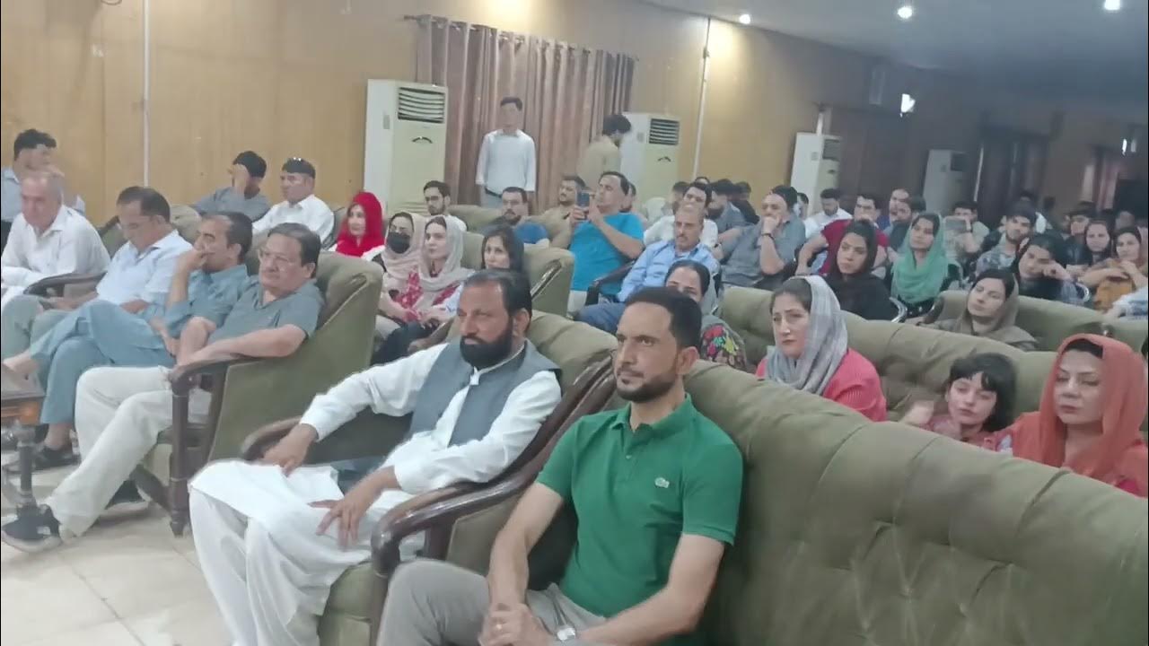 صدر پی ایف یو جے افضل بٹ نیشنل پریس کلب میں خطاب کررہے ہیں Sabtaknews Youtube