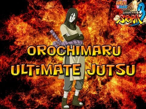 NARUTO SHIPPUDEN ULTIMATE NINJA STORM 3 OROCHIMARU ULTIMATE JUTSU - YouTube