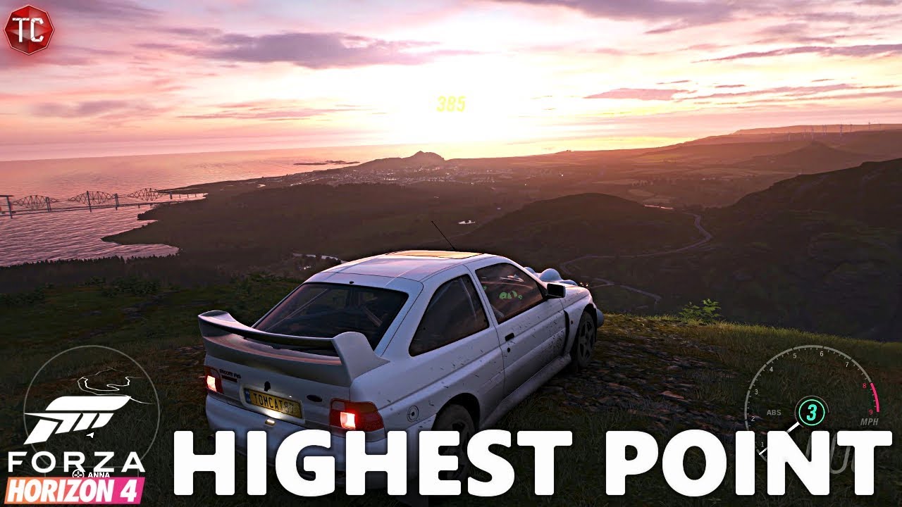 Forza Horizon 4: How to Get to THE HIGHEST POINT! MASSIVE VIEW!! - YouTube