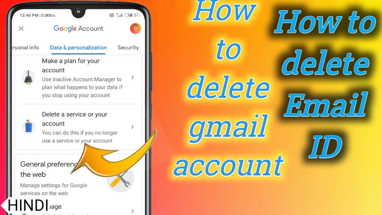 How to delete Email ID| How to delete gmail Account| G mail account ...