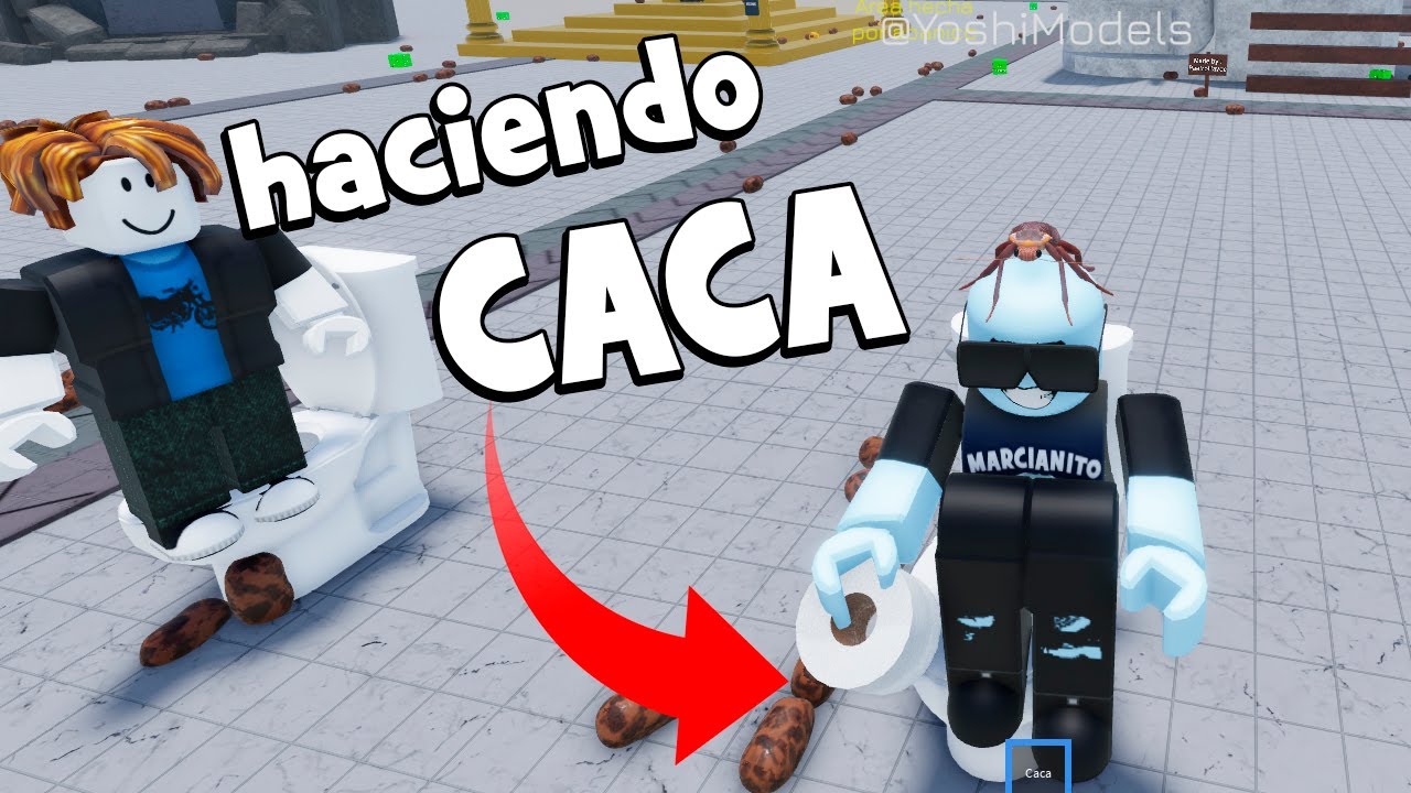 Haciendo CACA 💩 #roblox #live #funny #viral #gameplay #gym #insano ...