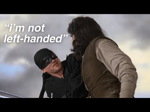 when neither actor knows how to sword fight