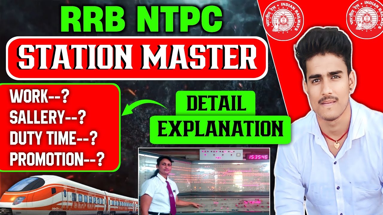 Station Master Job Profile 😎 || Railway Station Master Job Profile ...