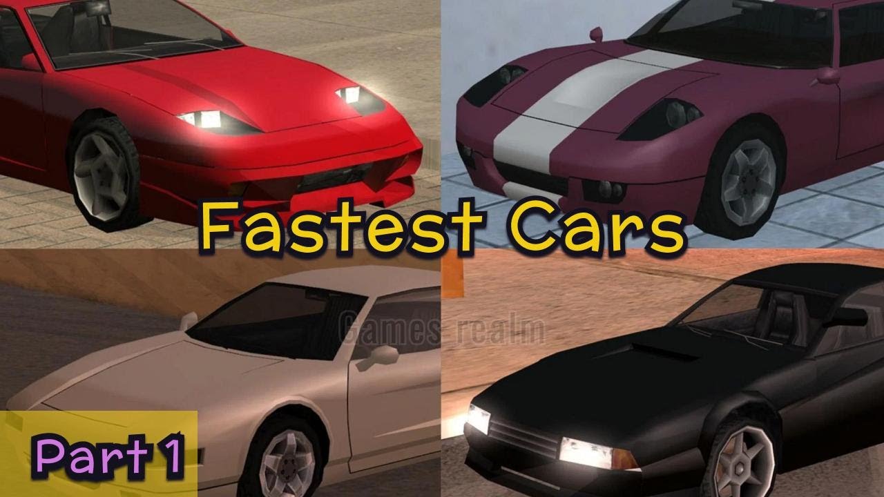GTA SA Speed Challenge | Testing the Fastest Vehicles – Episode 1 - YouTube