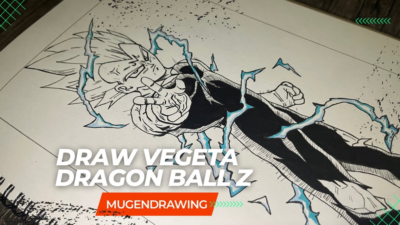 Learn How to Draw Majin Vegeta! 🏽 - YouTube