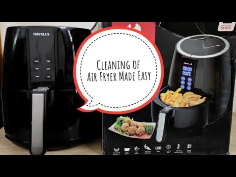 How To Clean Air Fryer Baskets After Using It | Cleaning Of Havells ...