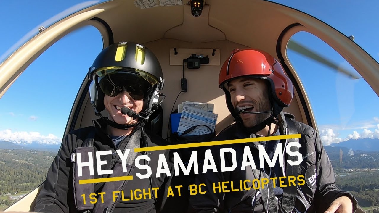 FIRST FLIGHT AT BC HELICOPTERS | S1E1 - YouTube