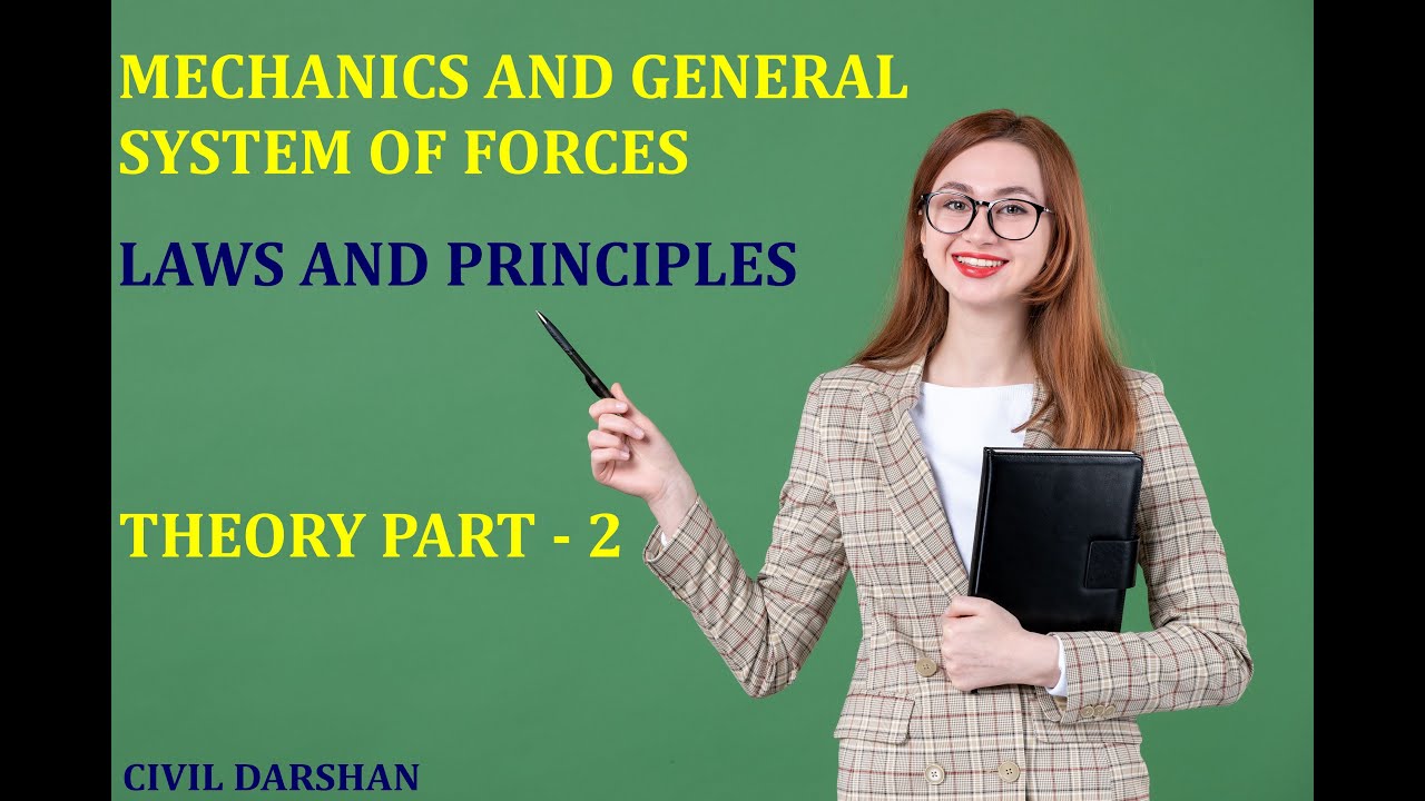 MECHANICS AND GENERAL SYSTEM OF FORCES THEORY PART - 2 Laws and ...