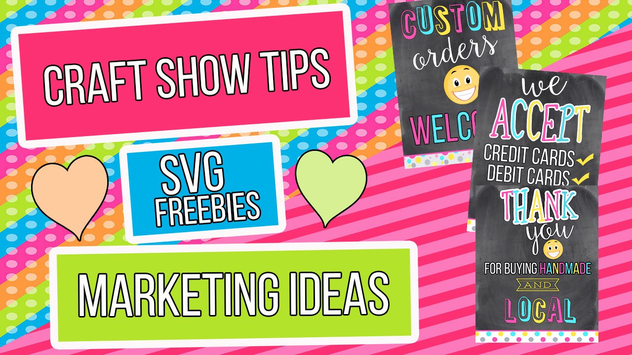 Marketing Tips and Freebies For Hosting Craft Shows - Tips and Tricks ...