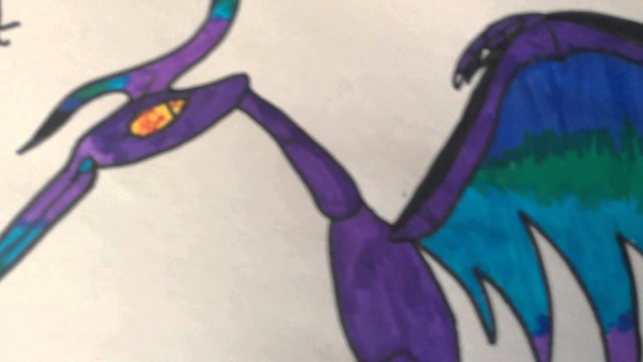 Fan made fnaf dinosaur animatronic( Gust the Pteranodon ). - YouTube